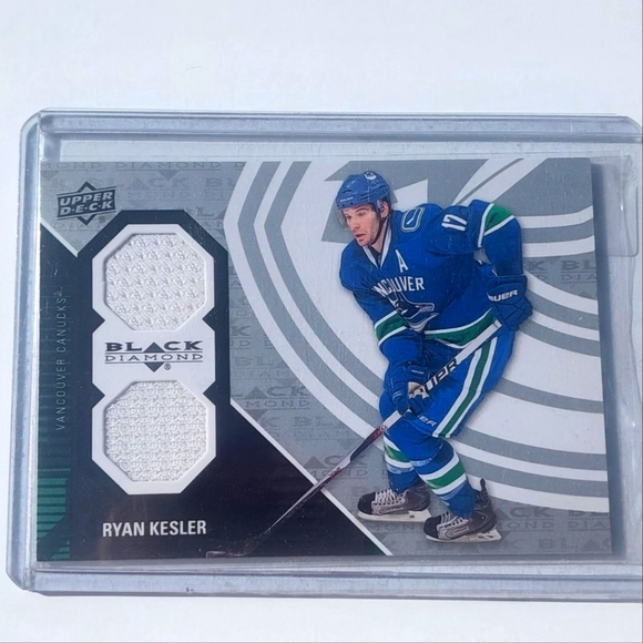Upper Deck Black Diamond | Toys | Ryan Kesler Vancouver Canucks Black ...